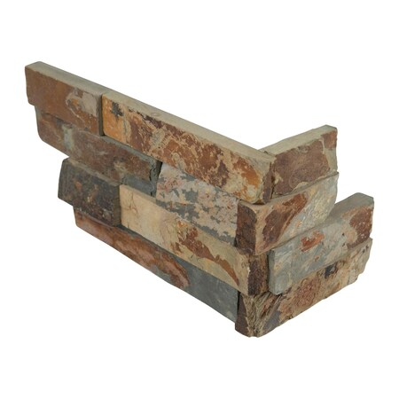 Msi California Gold Splitface Ledger Corner SAMPLE Natural Slate Wall ...